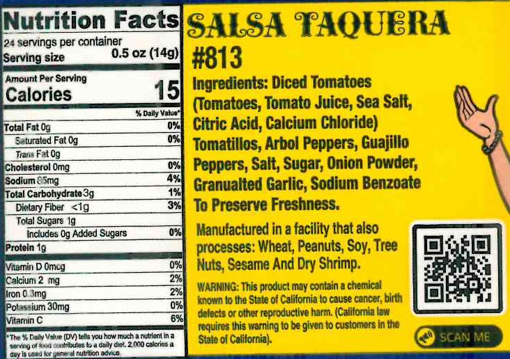 SALSA YOLA TAQUERA 12oz – Mi Costeñita